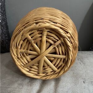 Jane Birkin | Bags | Birkin Wicker Basket With Handle And Lid Large ...